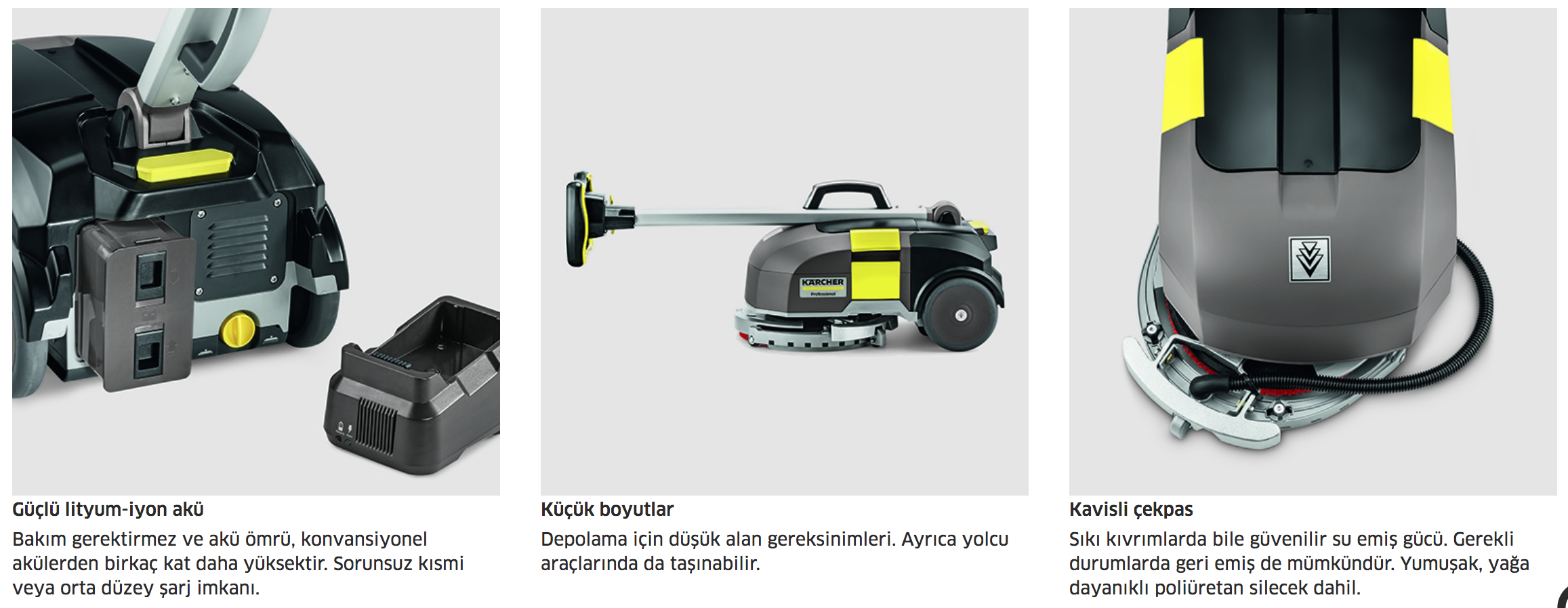 Karcher BD 30/4 C Bp Pack Akülü Zemin Temizleme Makinesi